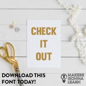 Elephant Letters - Makers Gonna Learn