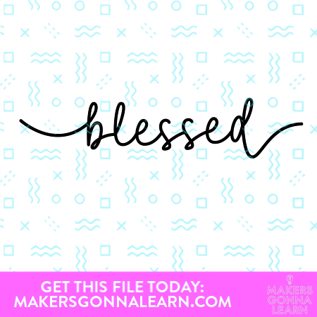 Cursive Blessed - Makers Gonna Learn