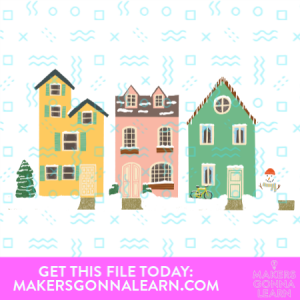 Snowflake Pattern - Makers Gonna Learn