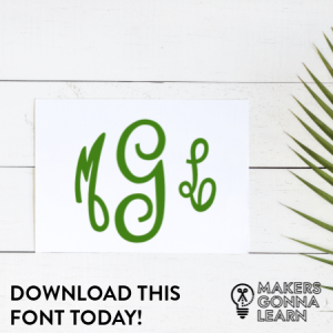 Diamond Monogram - Makers Gonna Learn