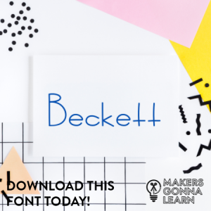 Elephant Letters - Makers Gonna Learn