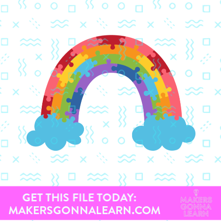 Rainbow Puzzle - Makers Gonna Learn