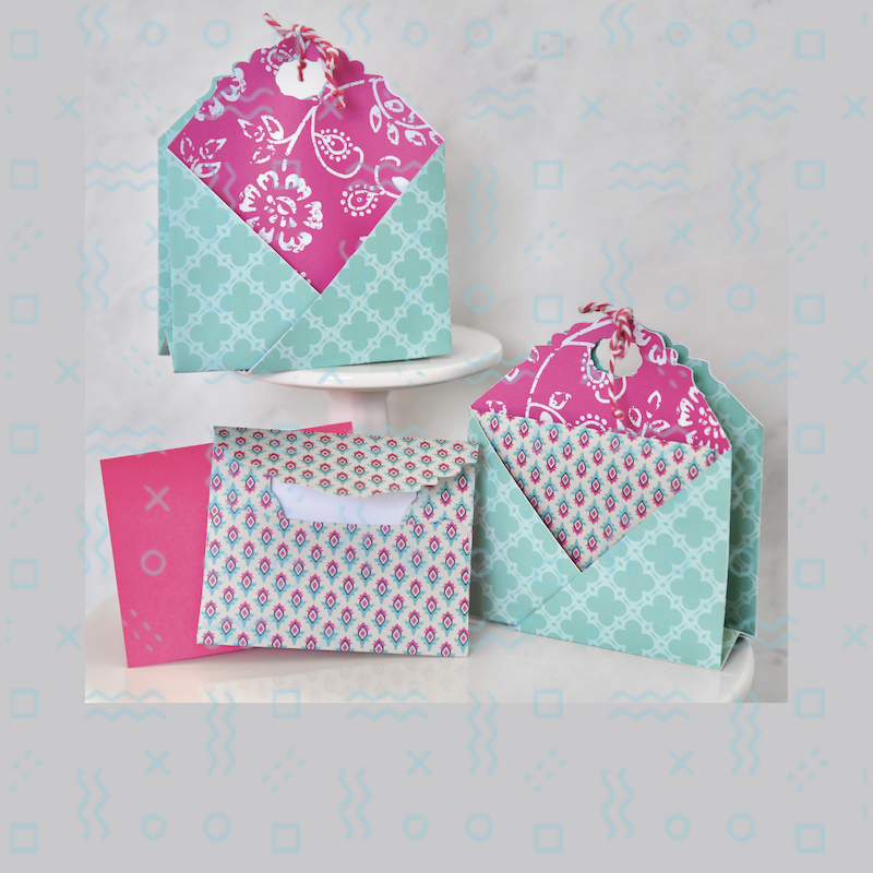 3D Double Sided Pouch with Card & Envelope - Makers Gonna Learn