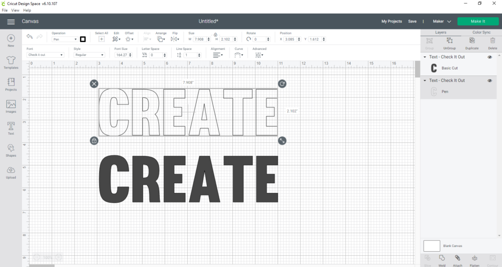 How To Fill In Fonts On Cricut Makers Gonna Learn